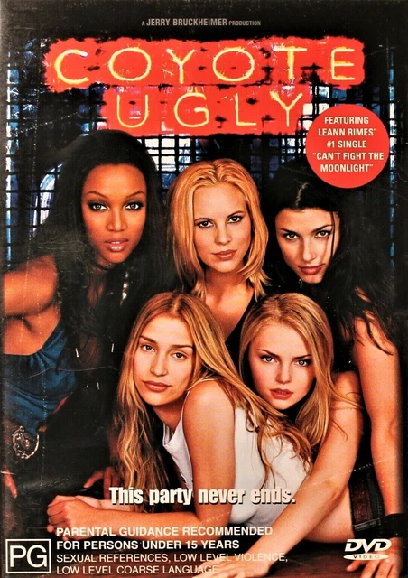 COYOTE UGLY DVD Movie SEXY ROMANTIC COMEDY BEST SOUNDTRACK BRAND NEW R4 ...