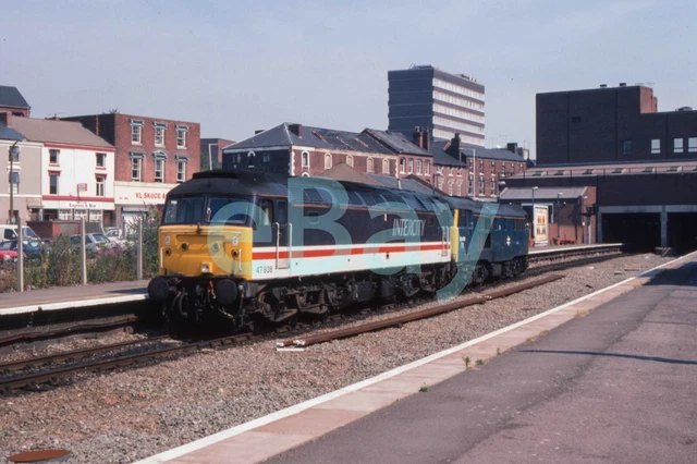 35MM RAILWAY SLIDE of Class 47 47838 @ Walsall Copyright to Buyer £4.99 ...
