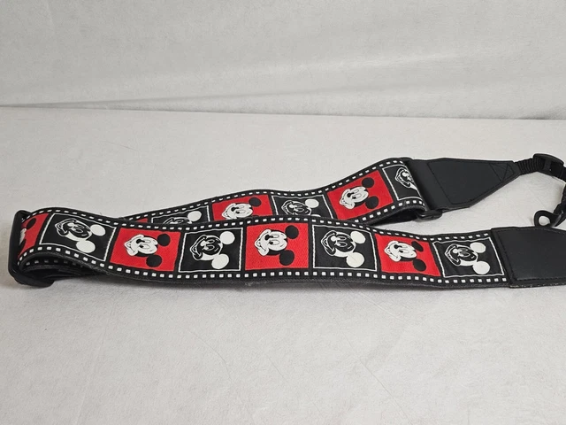 VINTAGE MICKEY MOUSE Camera Strap Walt Disney Productions Film Strip ...