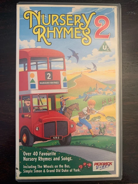 NURSERY RHYMES 2 VHS Video £11.99 - PicClick UK