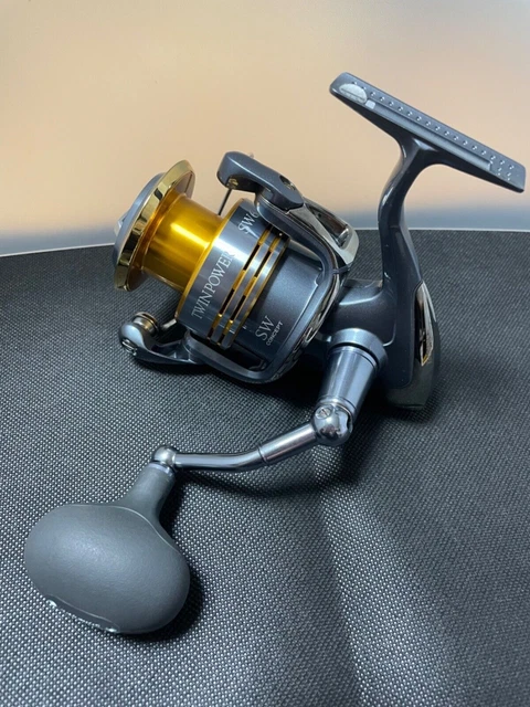 SHIMANO 09 TWIN POWER SW 6000HG Left Handle Spinning Reel japan fishing Big Game £201.09 ...
