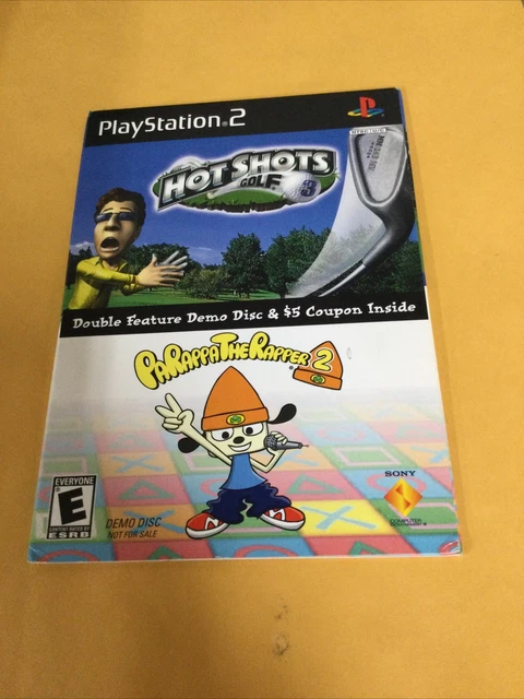Parappa The Rapper 2 And Hot Shots Golf 3 Double Disque Démo Playstation