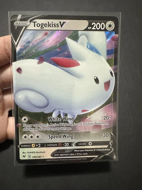 Togekiss V 140185 Ultra Rare Vivid Voltage Pokémon Card 250 Picclick Au