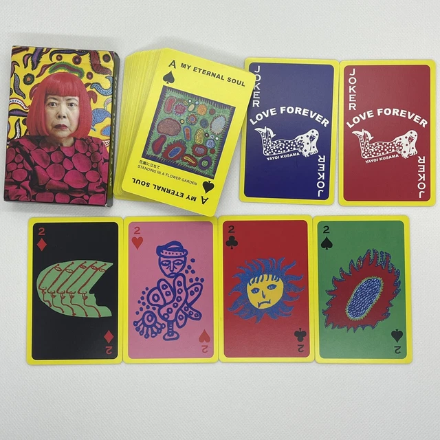 YAYOI KUSAMA PLAYING Cards Art Collection with sealed NEW LIMITED 2017 ...