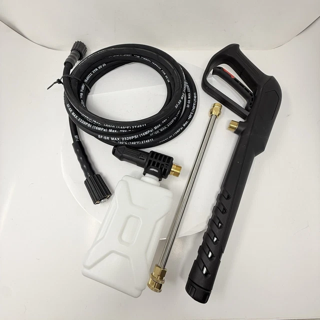 PRESSURE WASHER HOSE With Gun and Soap Bottle 2320 psi ~20 ft $65.83 ...