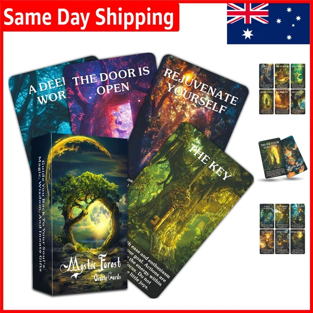 ENCHANTED FOREST ORACLE Deck: A Guide to Self-Discovery and Intuition ...