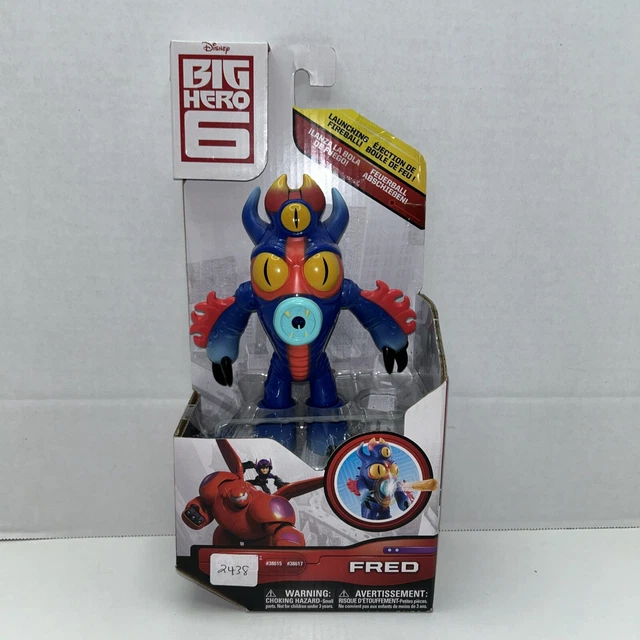 FIGURINE ARTICULÉE FRED LAUNCHING FIREBALL Disney Big Hero 6 Movie 6 ...