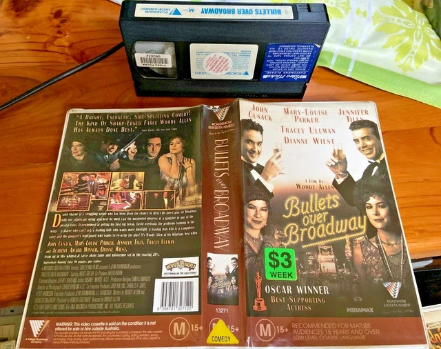 BULLETS OVER BROADWAY VHS Ex rental Video Village Roadshow $25.00 ...