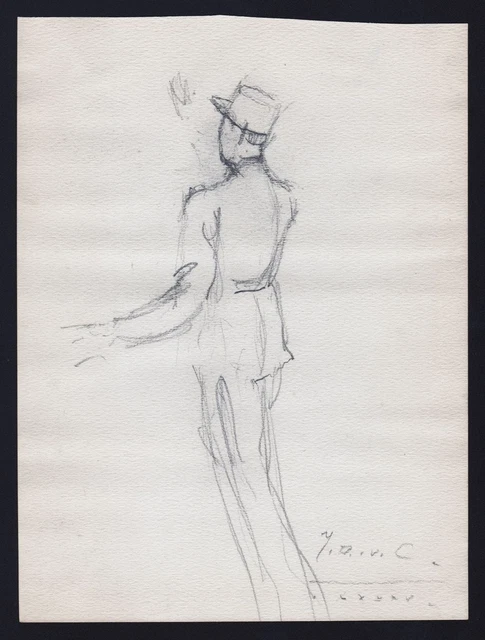 CHARLES DE GAULLE General statesman Portrait Drawing Drawing Van ...