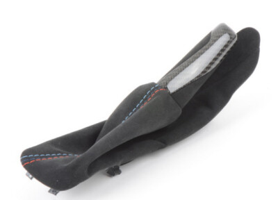 GENUINE OEM BMW M-Performance Carbon Alcantara Handbrake Lever M3 M4 ...