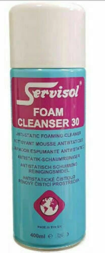 SERVISOL FOAM CLEANSER 30 Anti Static Foaming Cleaner For Hard Surfaces ...