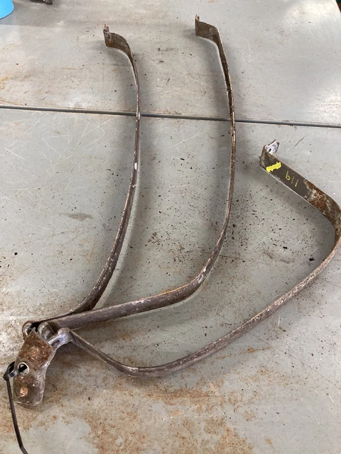 VOLKSWAGEN TRANSPORTER T4 Full Set Fuel Tank Straps Supports Vw £39.99 ...