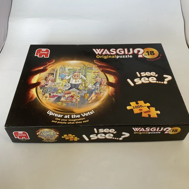 WASGIJ ORIGINAL NO.18 uproar at the vets! 1000 piece £4.99 - PicClick UK