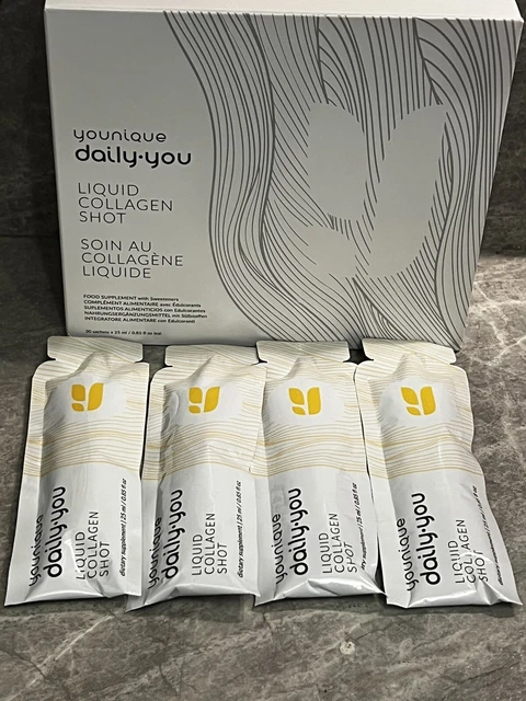 YOUNIQUE DAILY-YOU LIQUID Collagen 4 x 25ml Shots £14.99 - PicClick UK