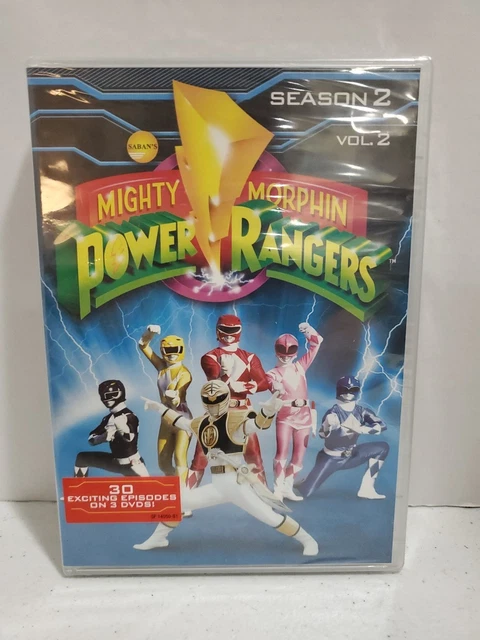 MIGHTY MORPHIN POWER Rangers: Season 2 Volume 2 (DVD, 1995) $14.00 ...