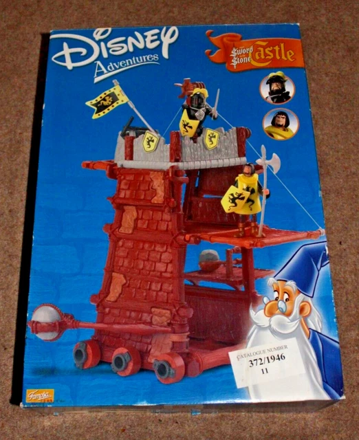 DISNEY HEROES FAMOSA: Merlin Sword in the Stone Castle Siege Tower ...
