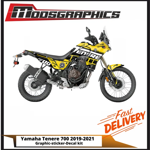 YAMAHA TENERE GRAPHIC Kit Full Sticker Decal Wrap Kit Fits 700 2019 ...