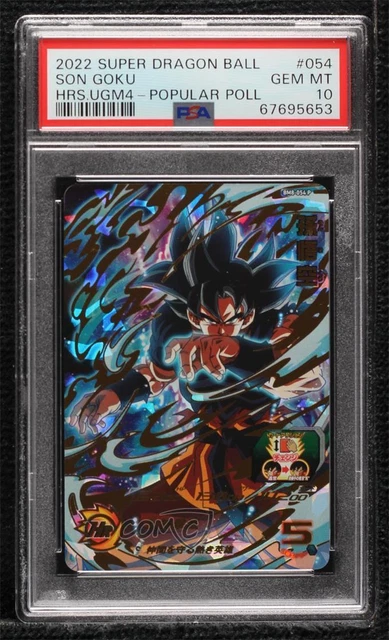 2022 SUPER DRAGON Ball Heroes - Big Bang Mission 8 Japonais Son Goku PSA 10 0q9m EUR 108,12 ...