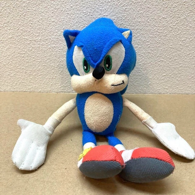 RARE SEGA VINTAGE Sonic the Hedgehog Plush Toy - 20cm Collectible ...