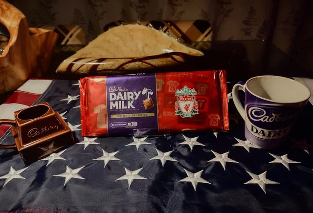 RARE CADBURY DAIRY Milk Chocolate Bar - 360g Liverpool FC Limited Club ...