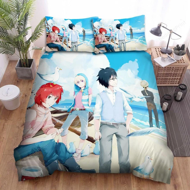 TSURITAMA CHARACTERS ENJOY The Atmosphere Of The Sea Quilt Duvet Cover ...