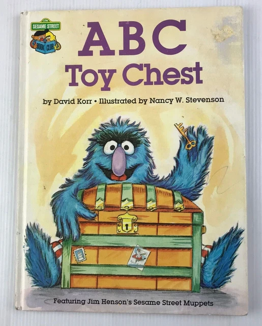 SESAME STREET ABC Toy Chest Hardcover Book 1981 $22.50 - PicClick AU