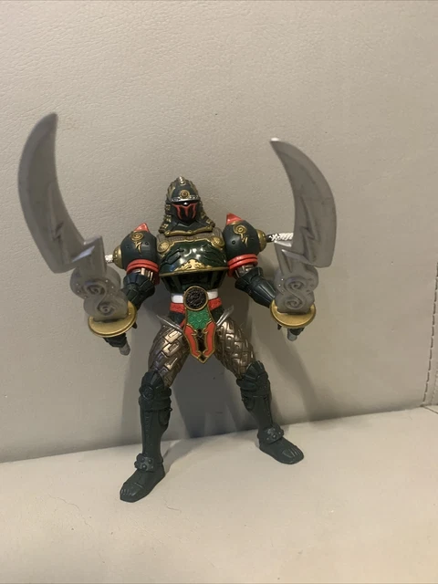 POWER RANGERS NINJA Storm Zurgane Baddie Action Figure 2002 Bandai 5" £ ...