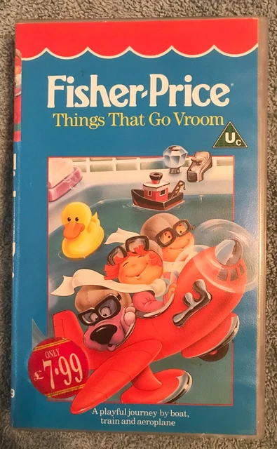 FISHER-PRICE THINGS THAT Go Vroom Rare Vhs £6.50 - PicClick UK