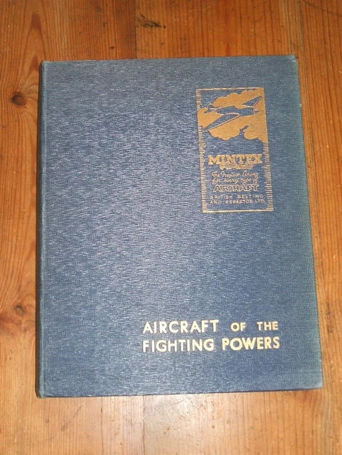 RAF LUFTWAFFE USAF World War WW2 book Aircraft of the Fighting Powers £ ...