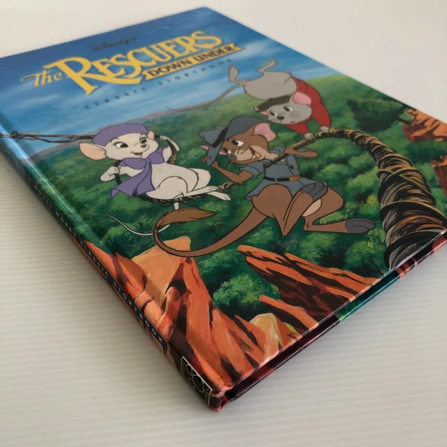 DISNEY'S THE RESCUERS Down Under Classic Storybook - Hardcover 1998 ...