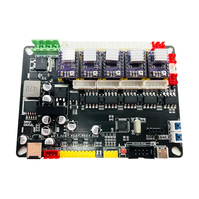 Grbl 4axis Stepper Motor Control Board 8825 Driver For Cnc Laser Engraver £43 19 Picclick Uk