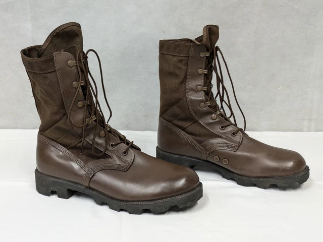 BRITISH ARMY - Military - MOD - Wellco Jungle Combat Boots - Brown UK 9 ...