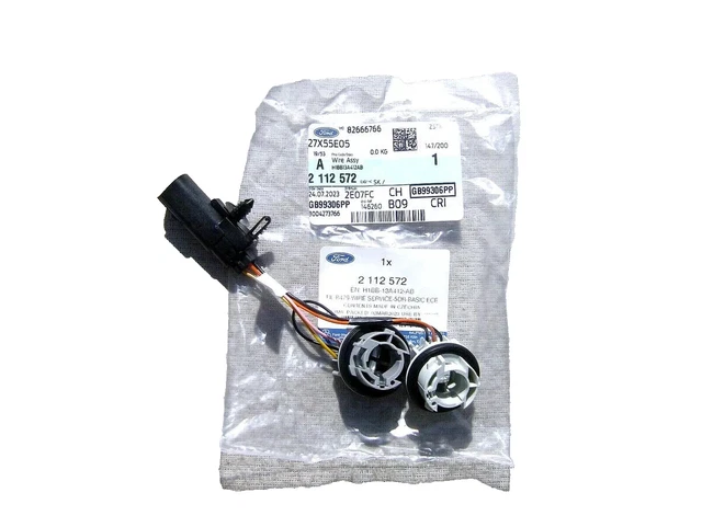 GENUINE FORD FIESTA Bulb Holder - Wiring Assy - Tailgate- Light Cluster ...