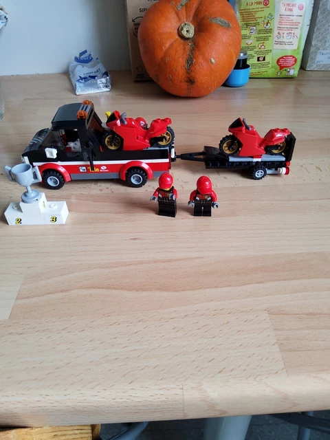 LEGO CITY 60084 Racing Bike Transporter Complet EUR 10,00 - PicClick FR