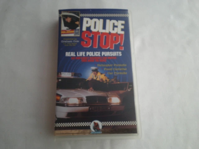 POLICE STOP REAL life police pursuits VHS Video Retro £6.00 - PicClick UK