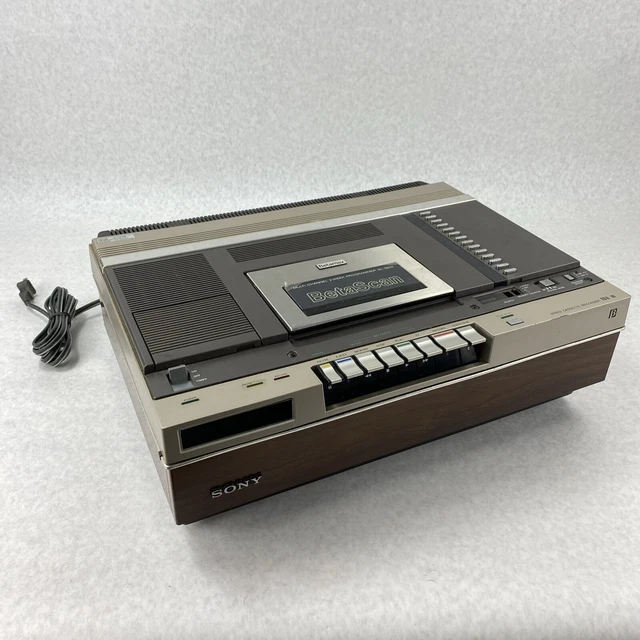 VINTAGE SONY SL-5600 Betamax VCR Video Cassette Recorder £32.94 ...