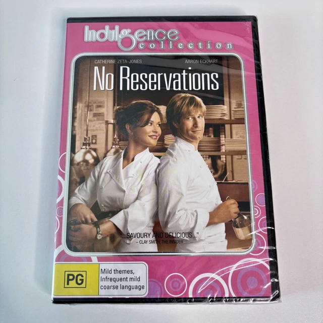 NO RESERVATIONS DVD Region 4 PAL Brand New Sealed Free Tracked Postage ...