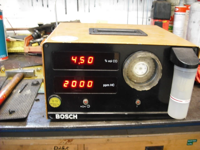 BOSCH ABGASTESTER, BOSCH Tester ETT 008.11, HC Tester, CO Tester, Bosch ...