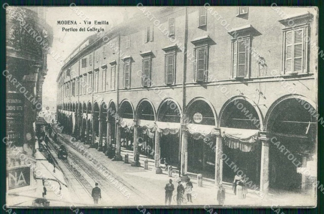MODENA CITTÀ VIA Emilia Portico del Collegio cartolina RB8822 EUR 10,00 ...