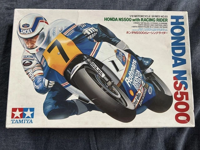 MAQUETTE MOTO TAMIYA Honda Ns500 échelle 1/12 kit assemblage plastique... EUR 123,57 - PicClick FR