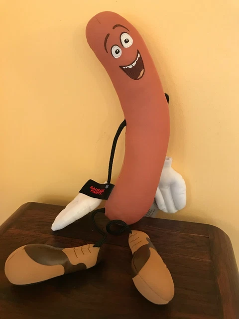 SAUSAGE PARTY FRANK The Frankfurter Soft Plush Toy with Tag £8.99 ...