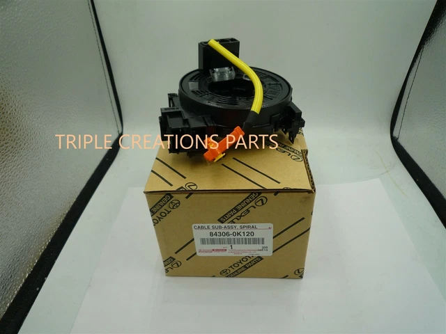 GENUINE TOYOTA 84306-0K120 CABLE SUB-ASSY SPIRAL FORTUNER HILUX ...