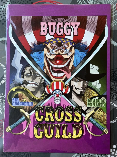 CROSS GUILD ONE Piece Wanted Poster Official EUR 40,00 - PicClick IT