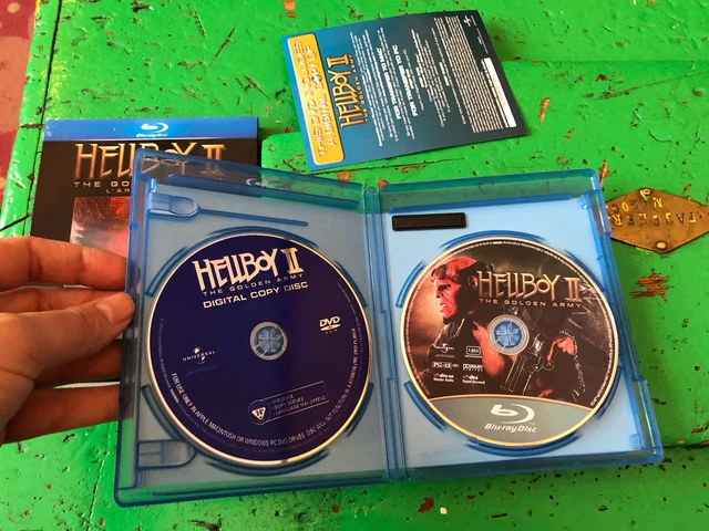HELLBOY 2 THE Golden Army Blu-ray Movie Clean Discs, Brief Case $9.99 ...