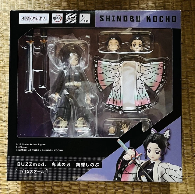 BUZZMOD. ANIPLEX DEMON Slayer Shinobu Kocho Kimetsu No Yaiba 1/12 Scale ...