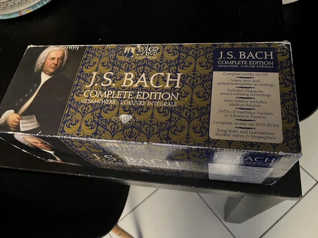 COFFRET CD J.S. BACH « L’Oeuvre Intégrale » EUR 25,00 - PicClick FR