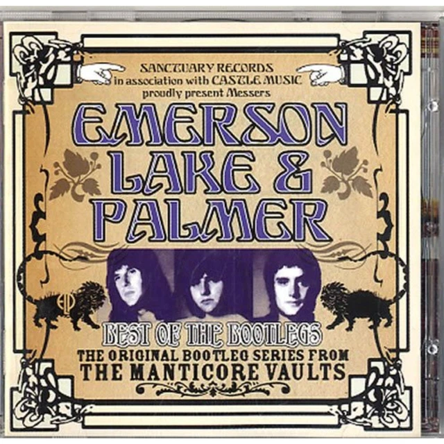 NEW! EMERSON, LAKE & Palmer ‎– Best Of The Bootlegs 2CDs RARE & OOP! £ ...
