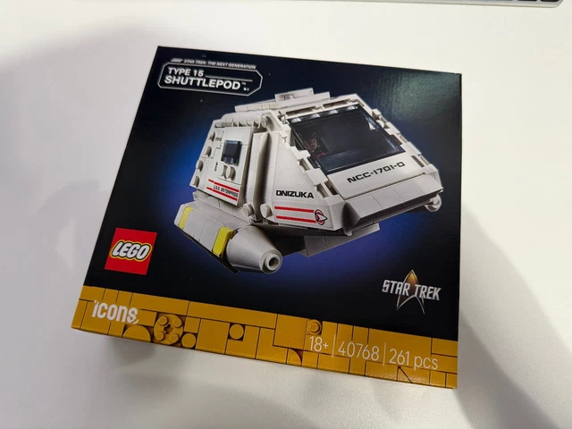 LEGO STAR TREK Type-15 Shuttle Pod 40768 - Brand New & Sealed, Ready to ...