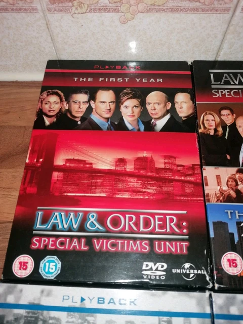 LAW AND ORDER SVU Series 1-11 DVD Box Sets £113.99 - PicClick UK