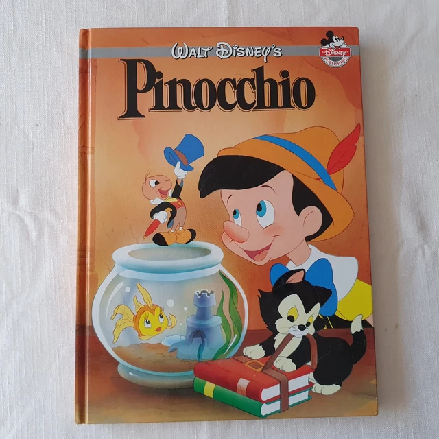 WALT DISNEY'S PINOCCHIO Classic Storybook (Hardcover 1995) $14.95 ...